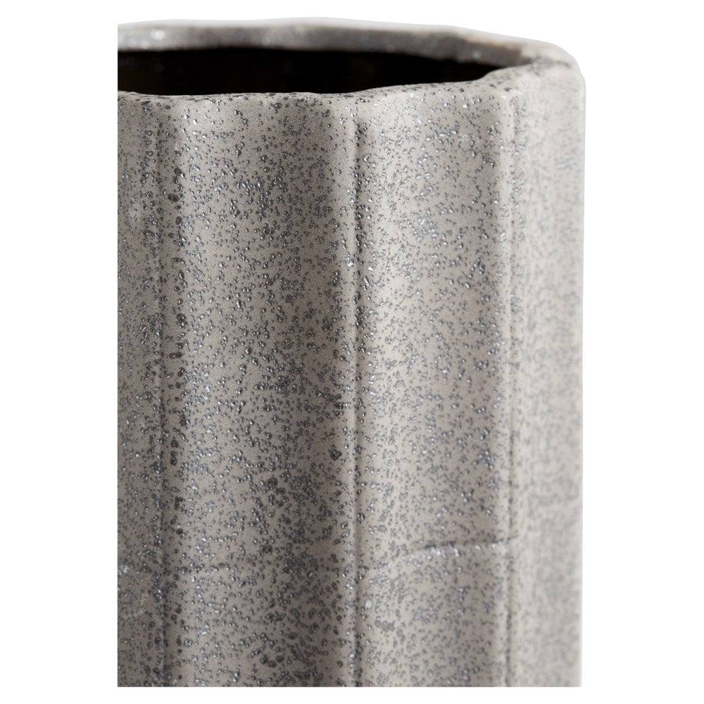 Large Ceramic Silver Vase – Maison Zeido